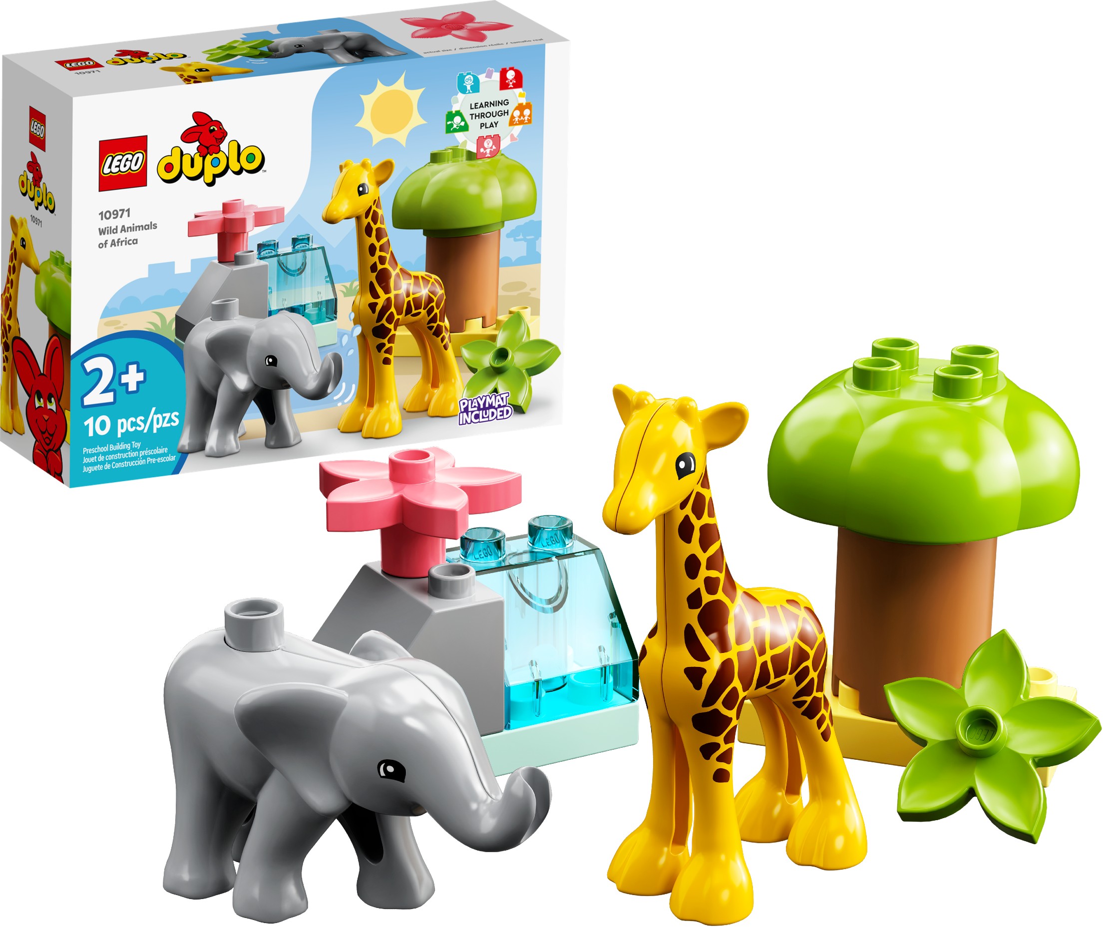 Конструктор LEGO DUPLO Town Дикие животные Африки (10971) купить по ...