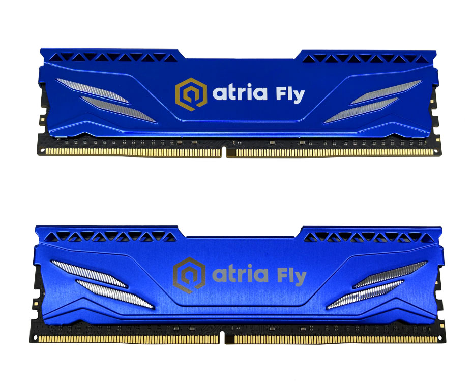 Память DDR ATRIA Fly Blue DDR4 16/2666 2x8GB (UAT42666CL19BLK2/16 ...