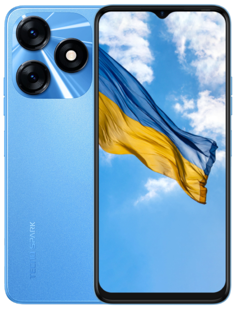 Смартфон Tecno Spark 10 4/128Gb Meta Blue (KI5q) купити - ціна ...