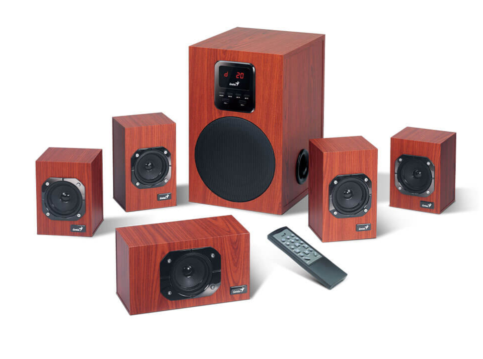 Компьютерная акустика 5.1 Genius SW-HF5.1 4800 II (31730017400) купить ...