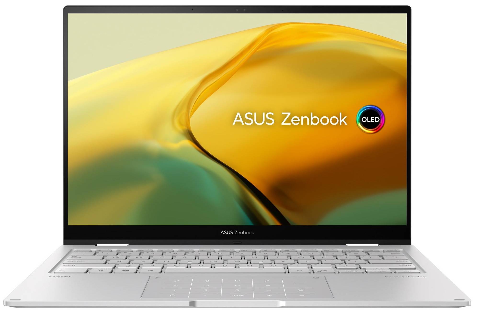 Ноутбук Asus Zenbook 14 Flip UP3404VA-KN060W Foggy Silver купить - цена ...