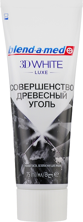 Зубна паста Blend-A-Med 3D White Luxe Деревне вугілля 75 мл ...