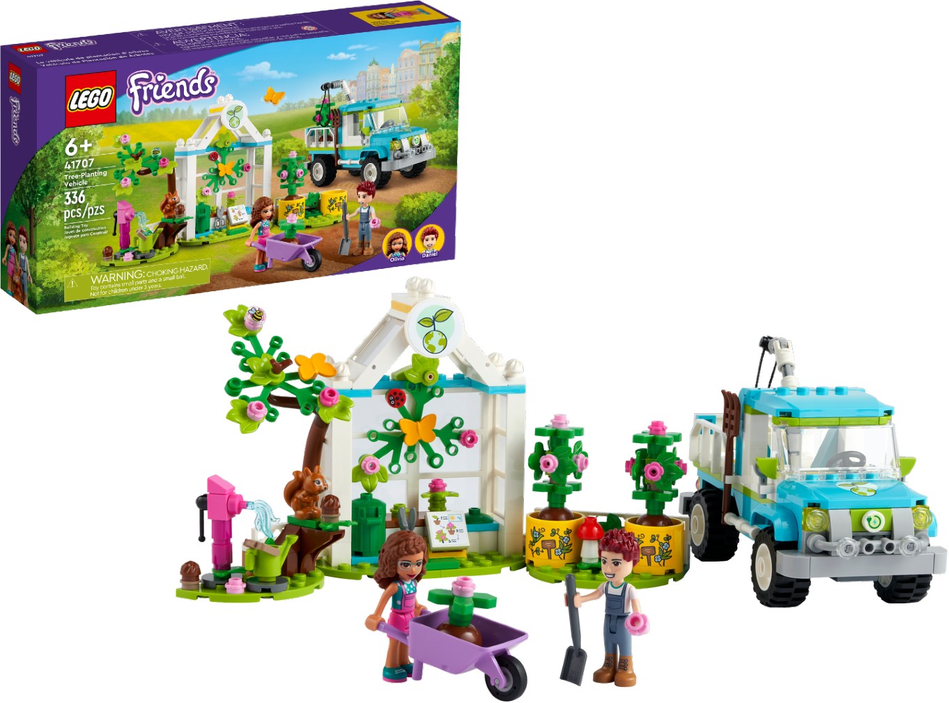 Конструктор LEGO Friends Автомобіль для саджання дерев (41707) купити ...