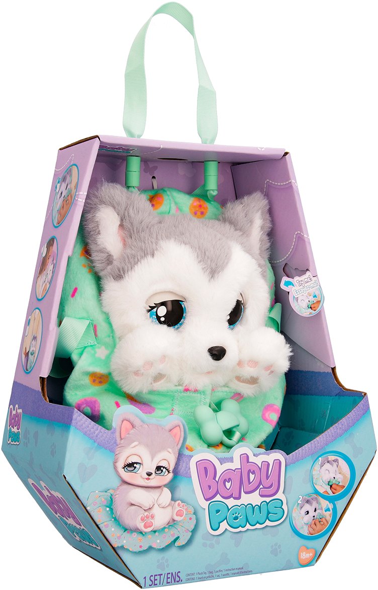 Интерактивная игрушка Baby Paws ЩЕНОК ХАСКИ ФЛОУИ (917644IM) купить ...