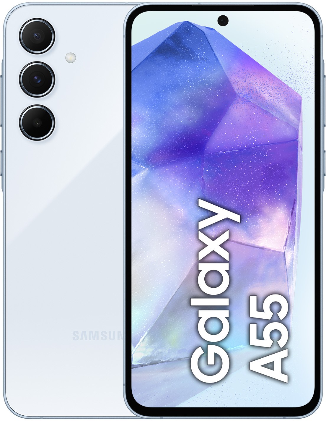 Смартфон Samsung Galaxy A55 5G 8/128Gb Awesome Iceblue (SM-A556BLBAEUC ...