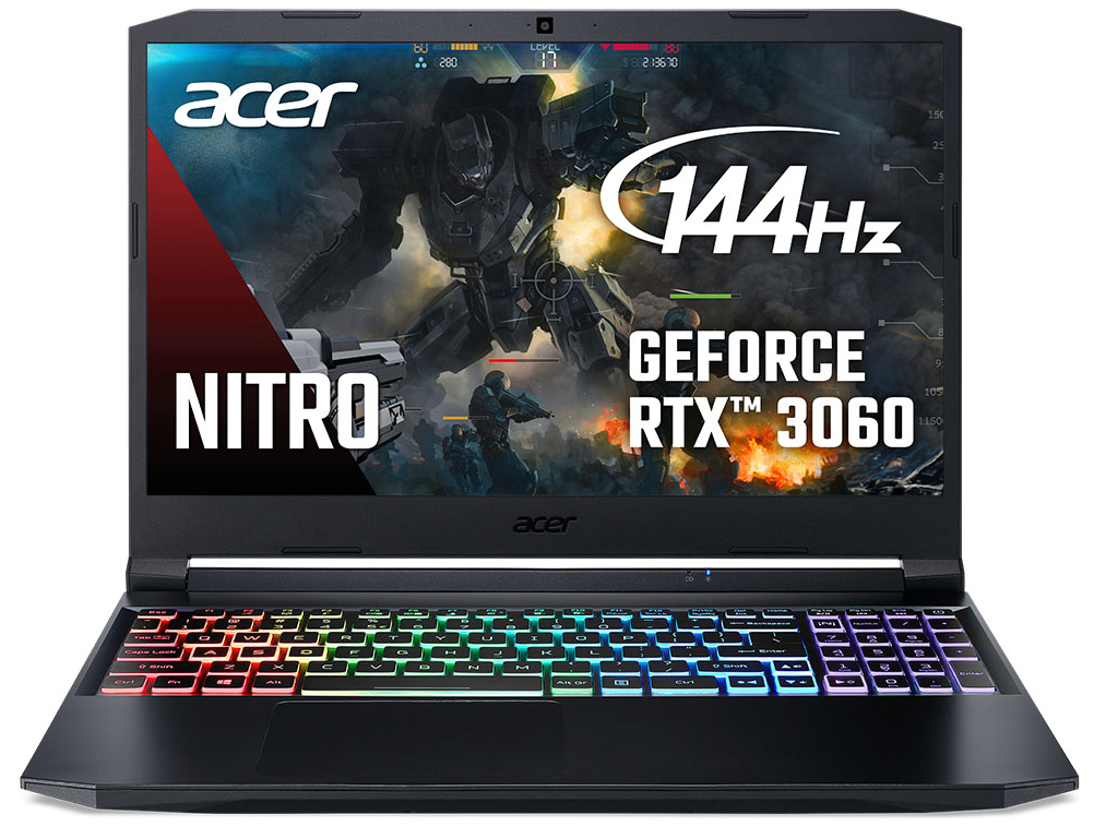 Ноутбук игровой Acer Nitro 5 AN515-45 (NH.QBCEU.018) Black купить ...