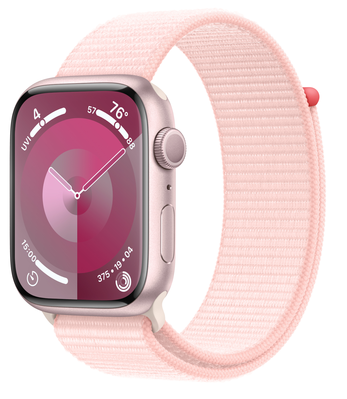 Смарт-часы Apple Watch Series 9 GPS 45mm Pink Aluminium Case with Light ...