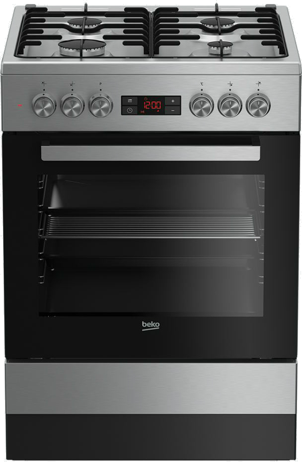 Плита газовая Beko FSM62320DXS купить - цена, характеристики | COMFY