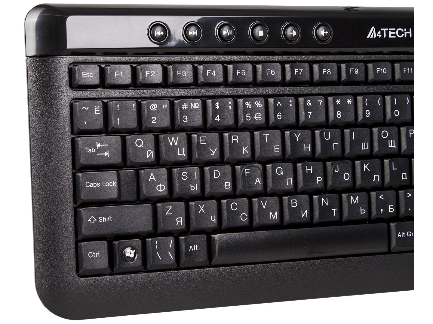 Клавиатура проводная A4tech KL-40 USB (Black) купить по низкой цене в ...