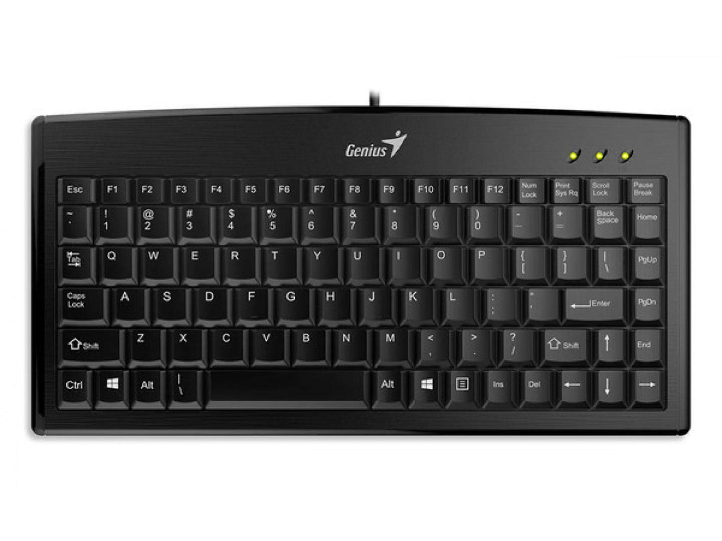 Клавиатура проводная Genius LuxeMate 100 USB Black RU (31300725102 ...