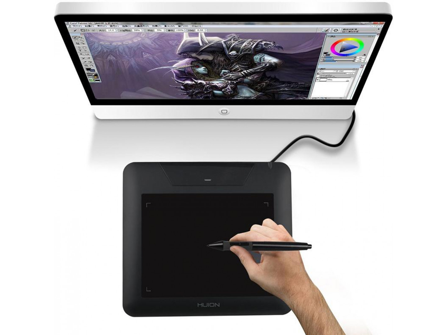Графический планшет Huion 680S купить по низкой цене в Киеве, Харькове ...