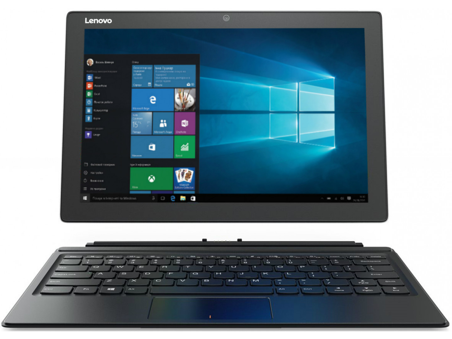 Планшет Lenovo MiiX 510-12ISK WiFi 8Gb/512Gb W10H (80XE00FGRA) Platinum ...