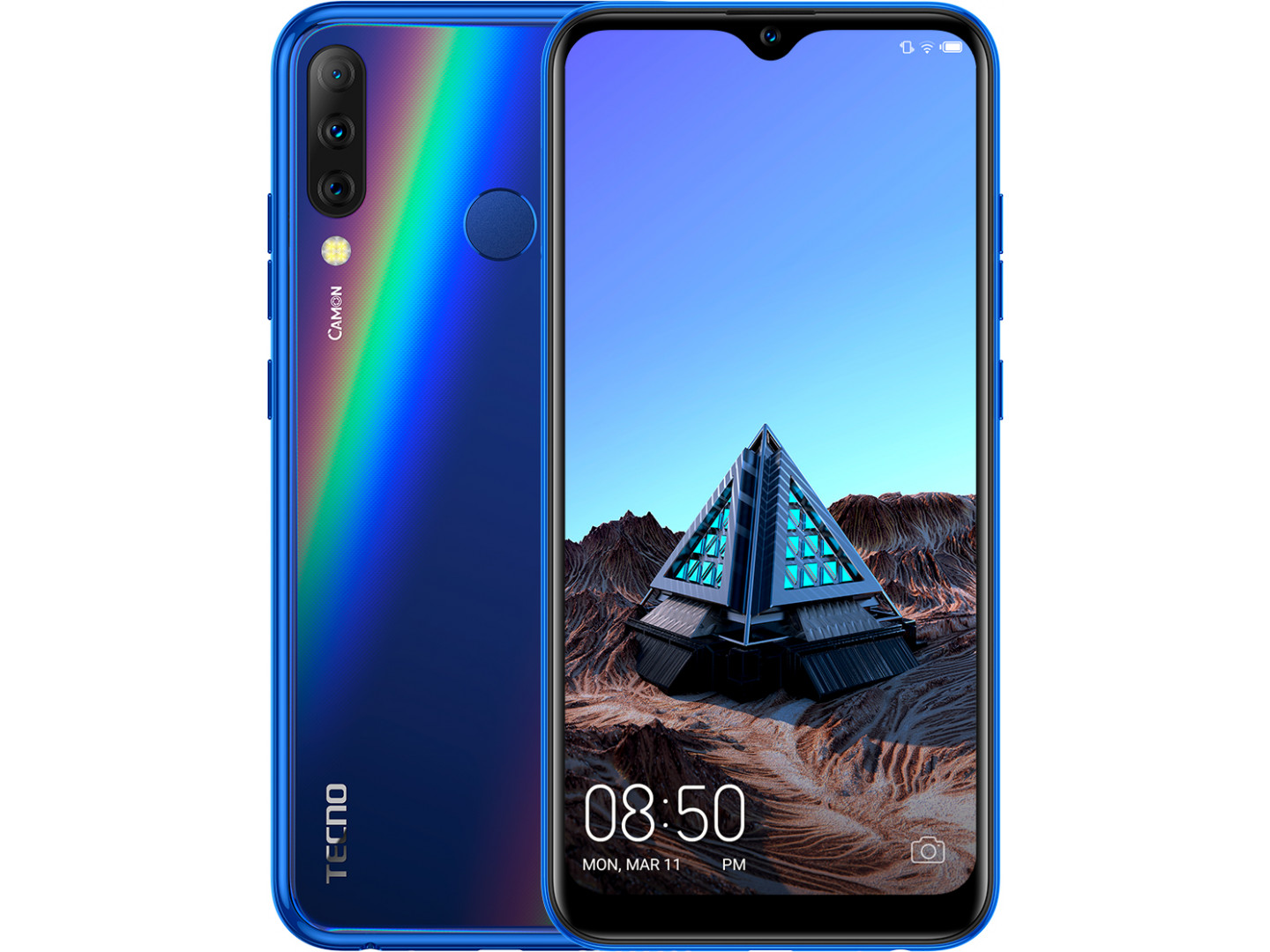 Смартфон Tecno Camon 11S (CB7) Dual Sim Aqua Blue купить по низкой цене ...