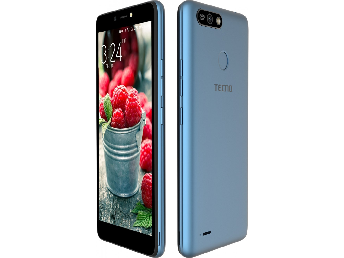 Смартфон Tecno POP 2 Power (B1P) 1/16GB DUALSIM City Blue купить по ...