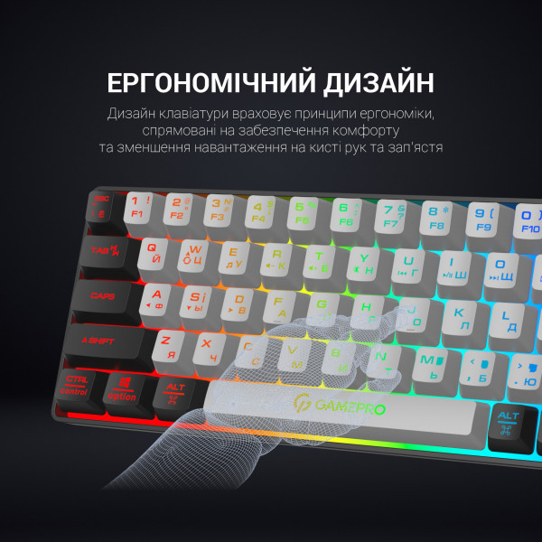 Клавиатура беспроводная игровая GamePro Wireless (GK935) купить - цена ...