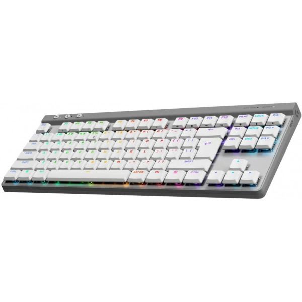 Клавиатура беспроводная игровая Logitech G515 Lightspeed TKL White (920 ...