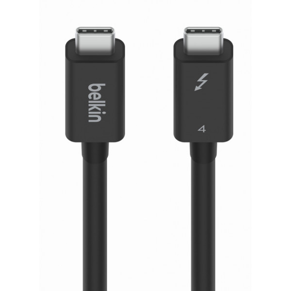 Кабель синхронизации данных Belkin Thunderbolt 4 40Gbps 100W 2 m Black ...