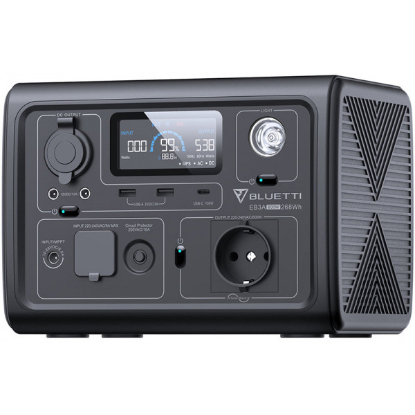 Зарядная станция универсальная Bluetti 600W (EB3A) купить - цена ...