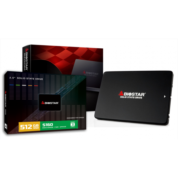 SSD-накопитель внутренний Biostar 512GB 2.5" SATA (S160-512GB) купить ...