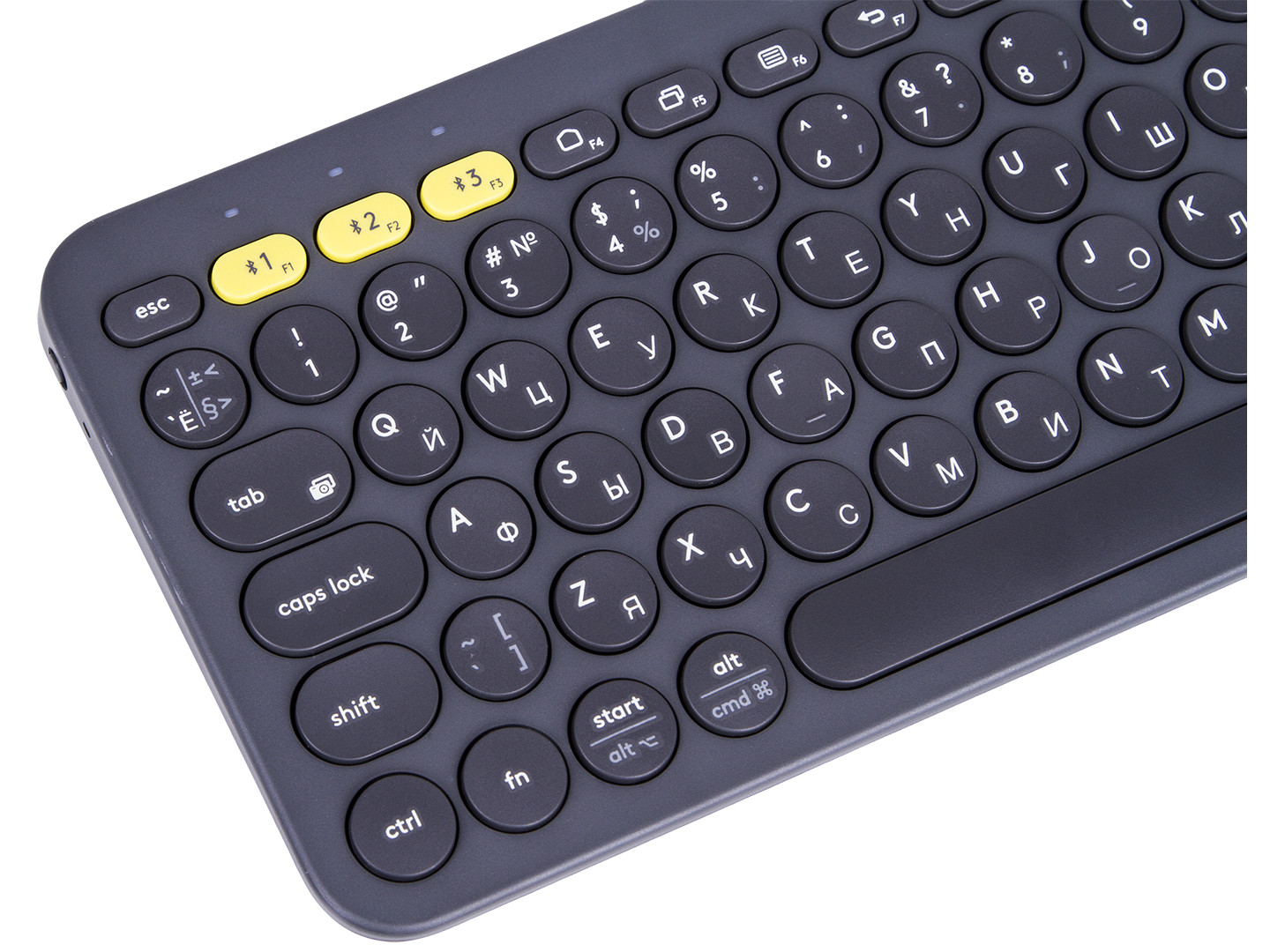 Купити Клавіатура бездротова Logitech K380 Black (920-007584) за ...