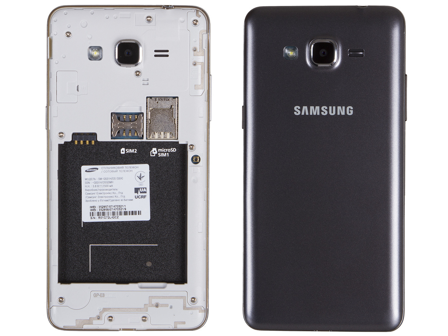 Купити Смартфон Samsung G531H/DS Grand Prime VE Gray за низькою ціною в ...