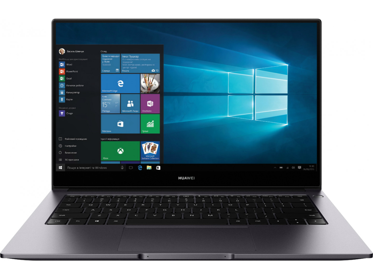 Купити Ноутбук Huawei Matebook D14 (53010TTB) Space Gray за низькою ...