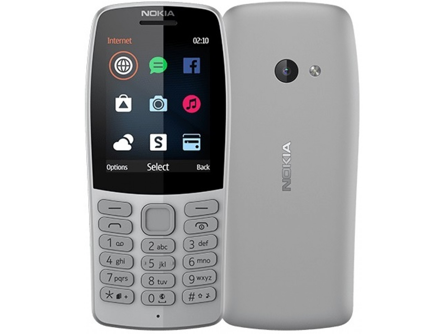 Купити Мобільний телефон Nokia 210 Dual Sim Grey за низькою ціною в ...