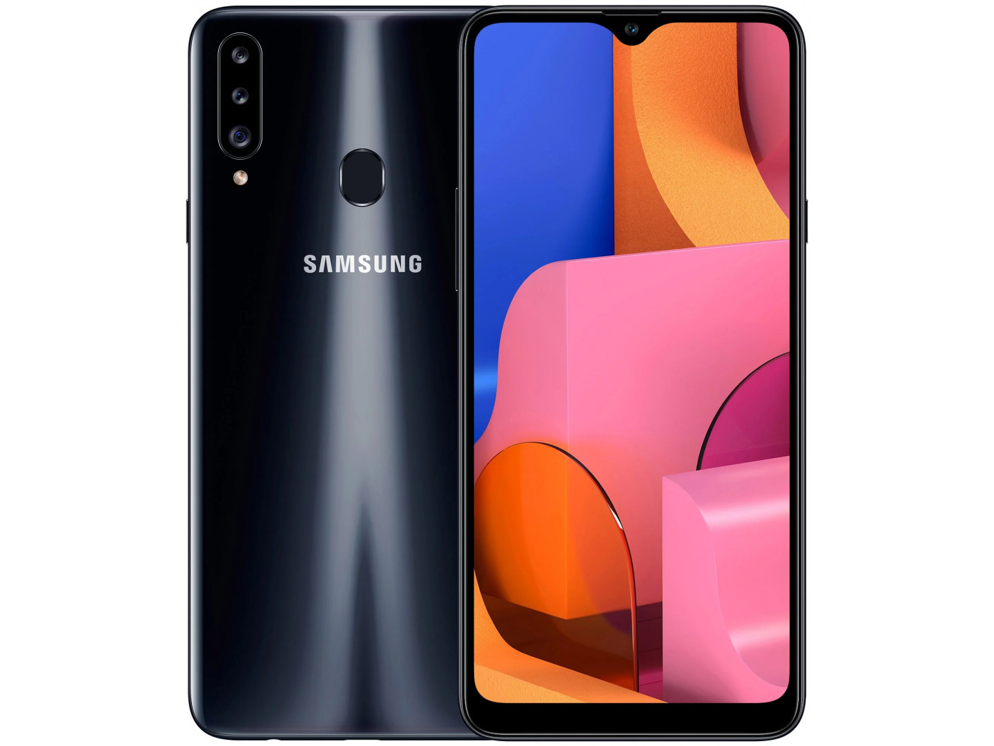 Купити Смартфон Samsung Galaxy A20s 3/32Gb Black (SM-A207) за низькою ...