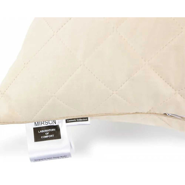 Подушка стандартна MirSon вовняна 1217 Carmela Premium Висока 40х60 см ...