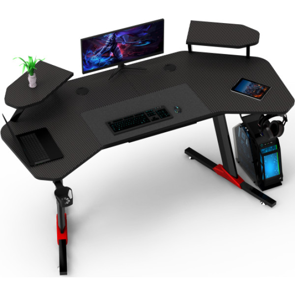 Стіл компютерний Gt Racer T 1246 Black купити ціна характеристики Comfy