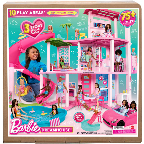 Купити Меблі і будиночки для ляльки Barbie Будинок мрії (HMX10) за ...