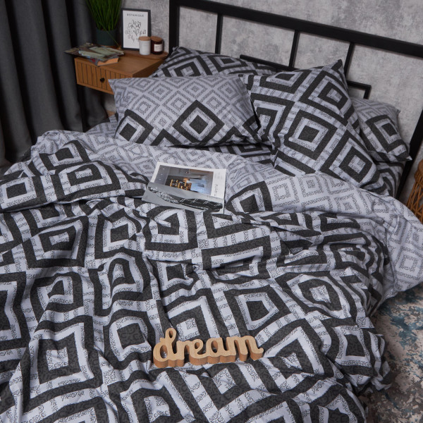 Комплект постільної білизни Moon&Star Бязь Gold Люкс «Retro Pixels ...