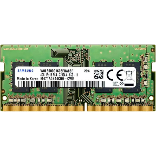 Память DDR Samsung SODIMM DDR4 4GB 3200MHz (M471A5244CB0-CWE) купити ...