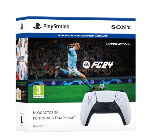 Геймпад Dualsense + PS5 EA SPORTS FC 24 (код) купити - ціна ...