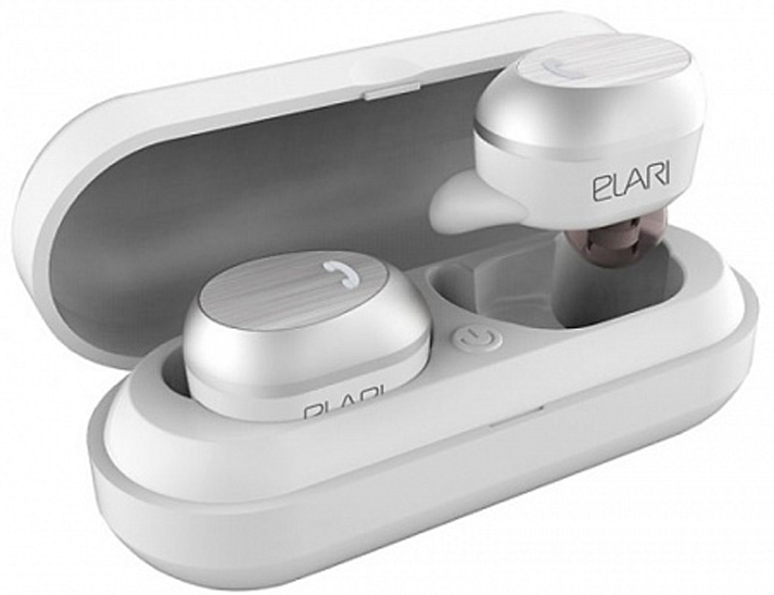 Наушники вкладыши беспроводные Elari NanoPods Bluetooth White (NPS-1WHT ...