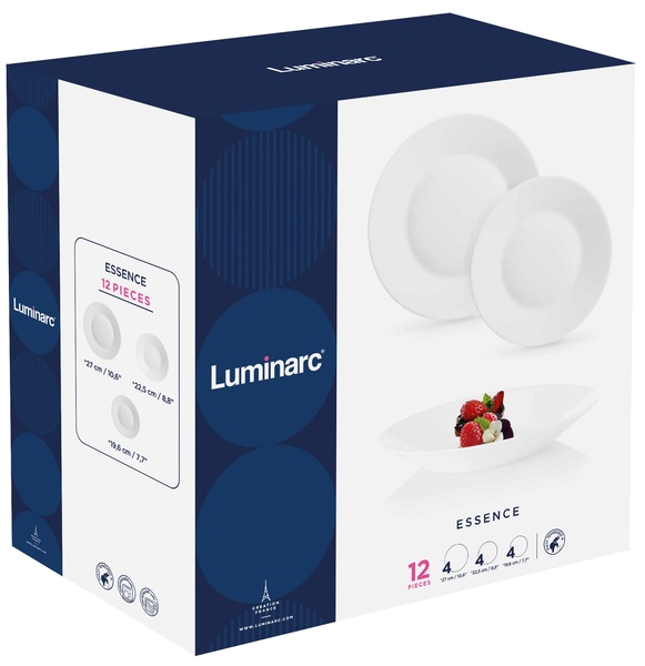 Столовий сервіз Luminarc Essence 12 пр. (V3997) купити - ціна ...