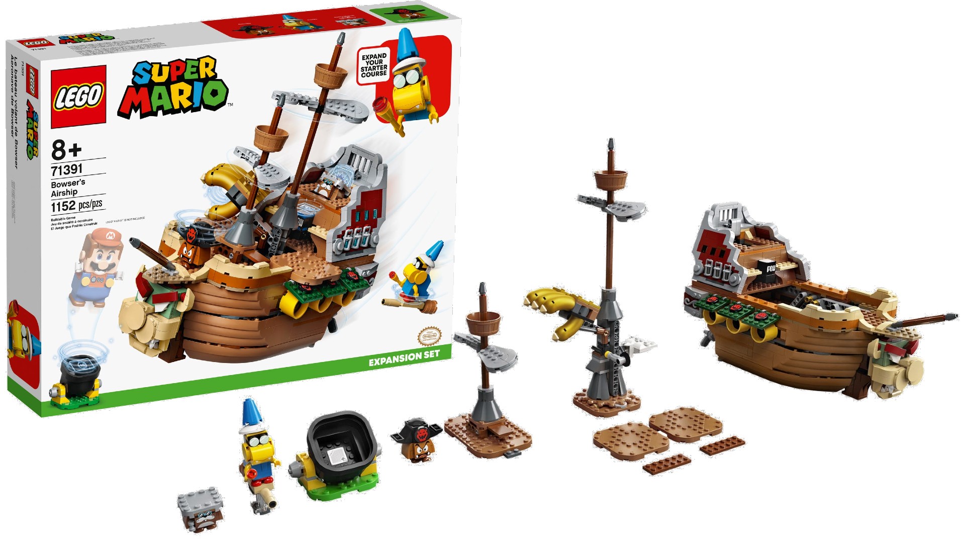 Купити Конструктор LEGO Super Mario Додатковий набір «Летючий корабель ...