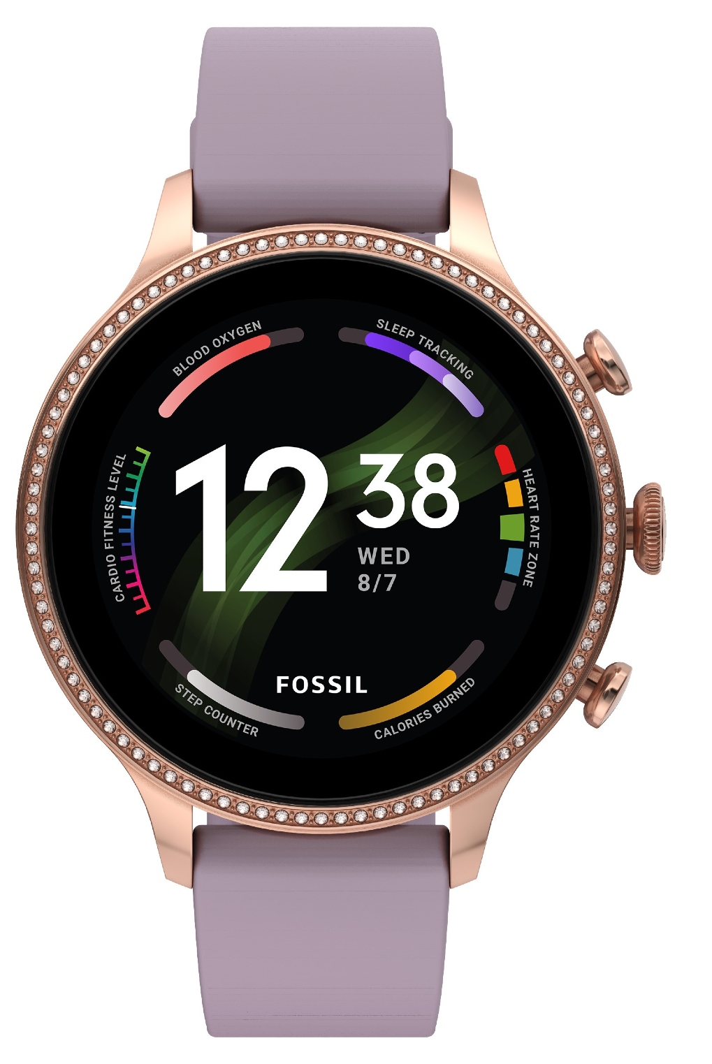 Смарт-часы Fossil GEN 6 PURPLE SILICONE (FTW6080) купить - цена ...