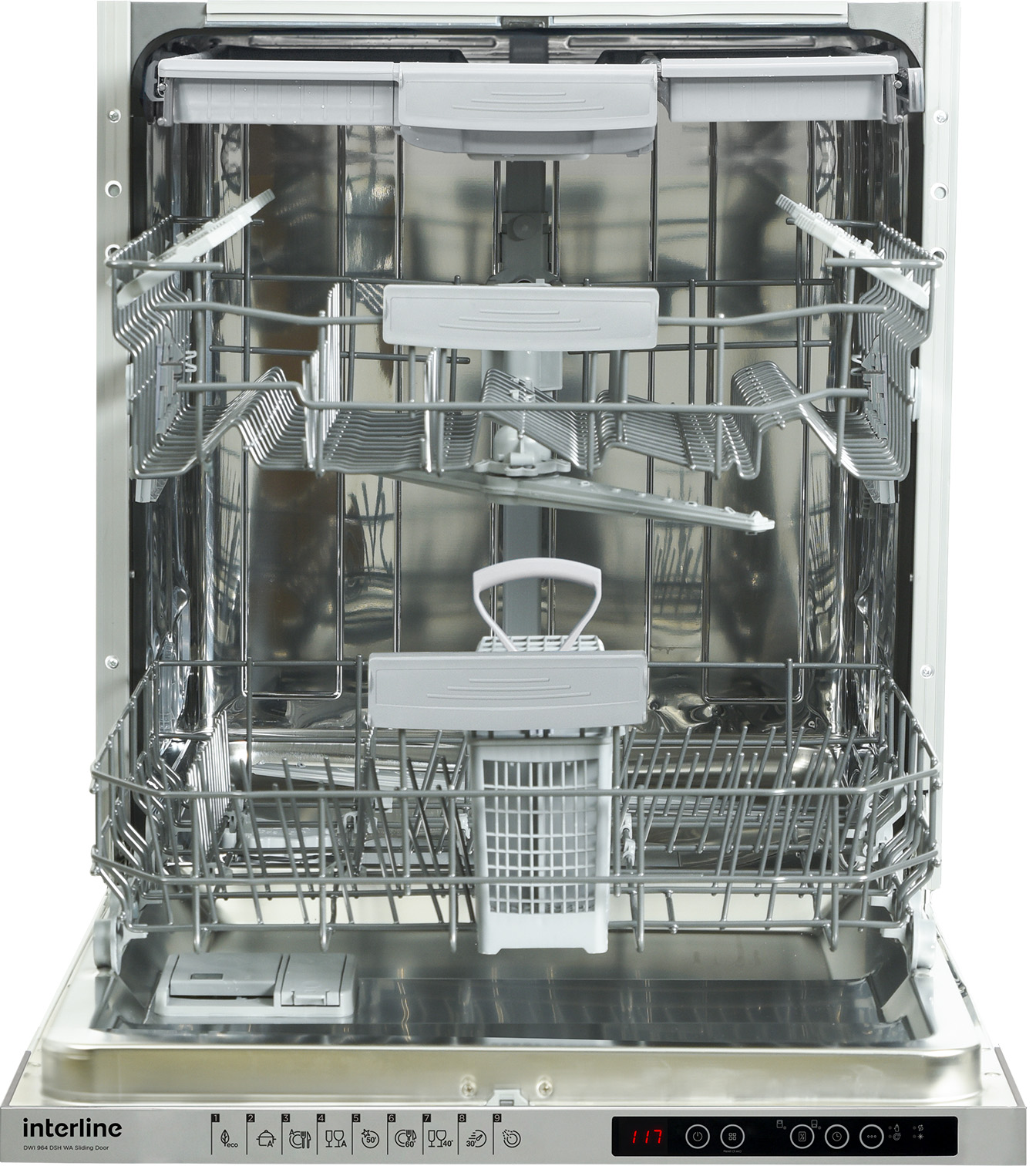 Посудомоечная машина встраиваемая Interline DWI 964 DSH WA Sliding Door ...