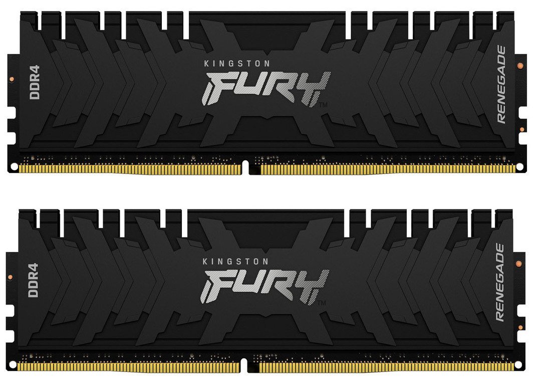Память DDR Kingston DDR4 16GB/4800 FURY Renegade Black (KF448C19RBK2/16 ...