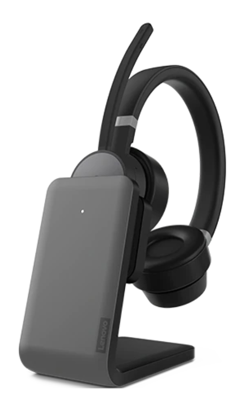 Гарнітура бездротова Lenovo Go Wireless ANC з підставкою для заряджання ...