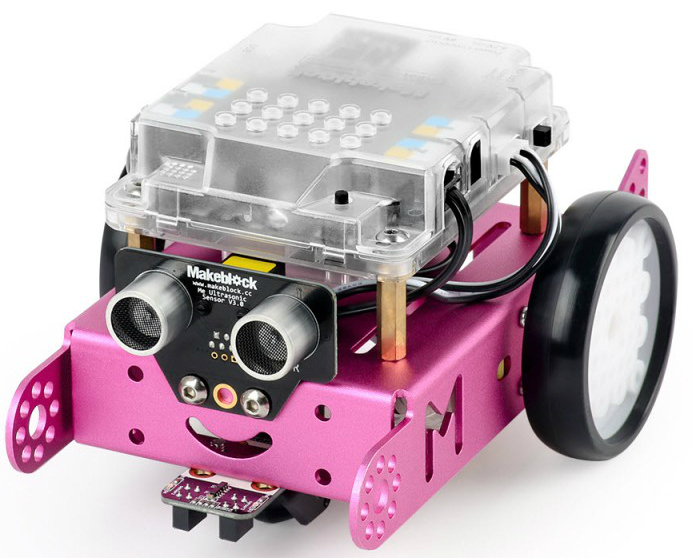 Программируемый робот Makeblock mBot v1.1 BT Pink (09.01.07) купить ...