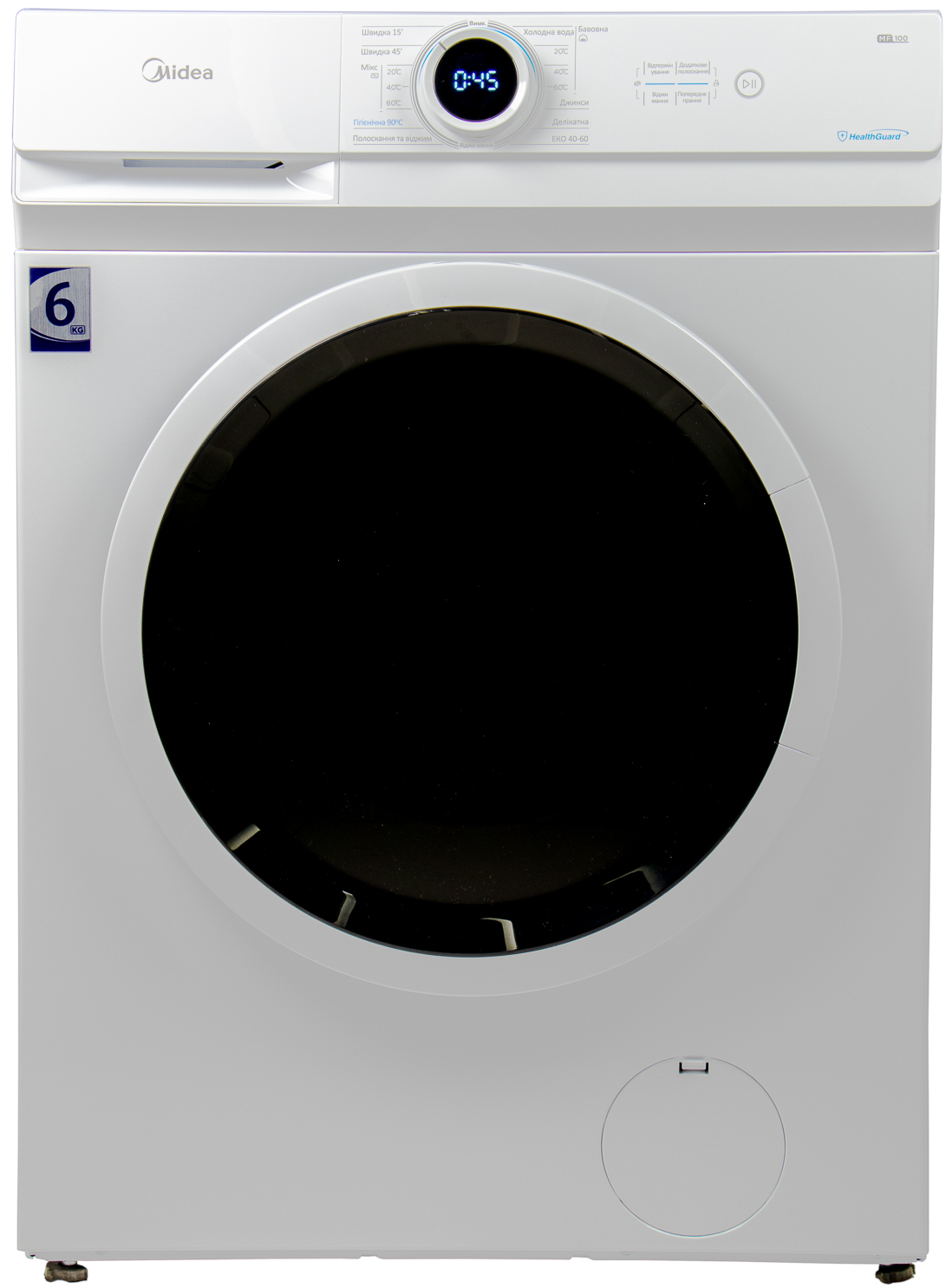 Стиральная машина Midea MF100W60-UA купить - цена, характеристики | COMFY