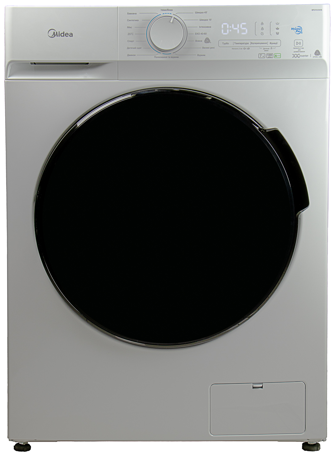 Стиральная машина Midea MFG70-S1415 купить - цена, характеристики | COMFY