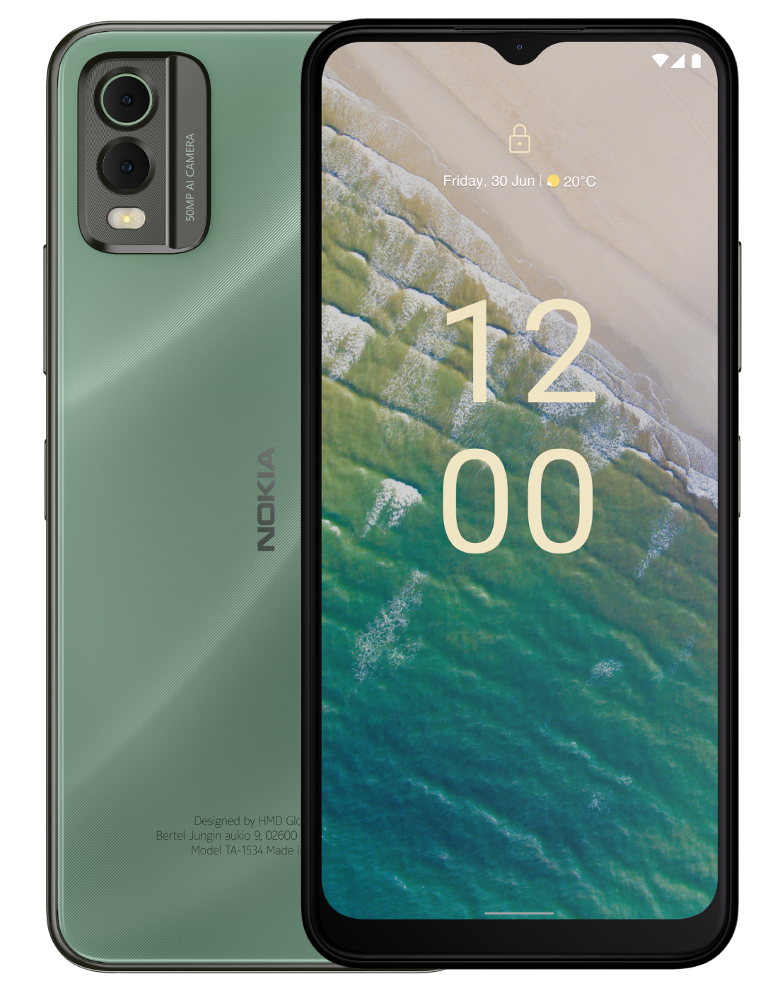 Смартфон Nokia C32 6/128Gb Autumn Green купить - цена, характеристики ...