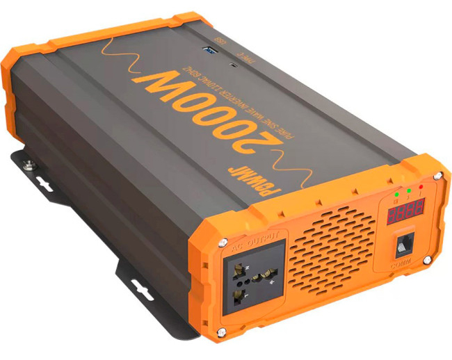 Инвертор для ноутбука автомобильный PowMr 12V 220V 2000W (POW-HV2K-12V ...