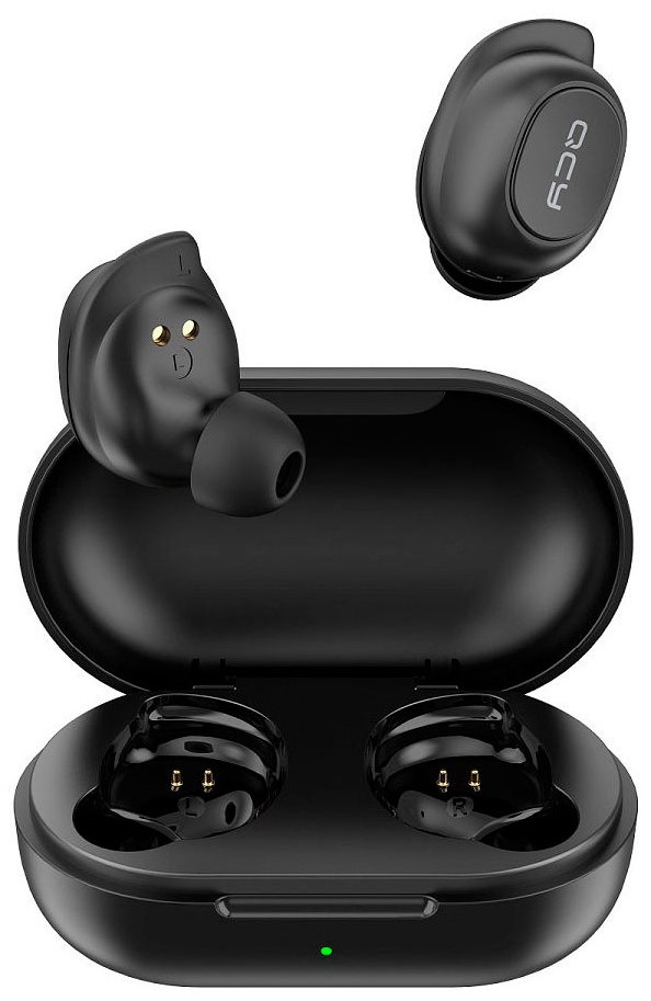 Навушники вкладиші бездротові TWS Xiaomi QCY T9 Bluetooth Earbuds Black купити - ціна ...
