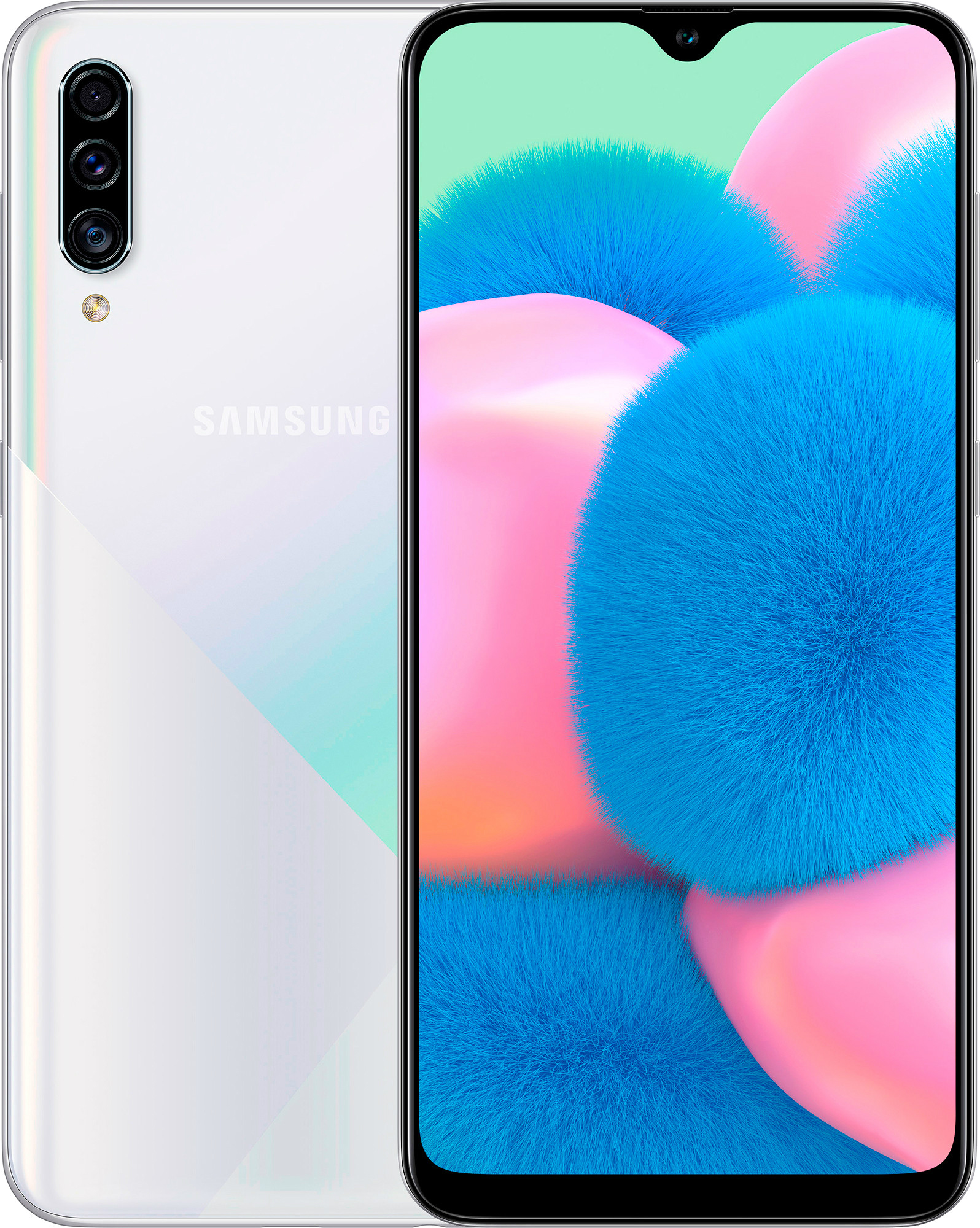 Смартфон Samsung Galaxy A30s 4/64Gb White (SM-A307FZWU) купить - цена ...