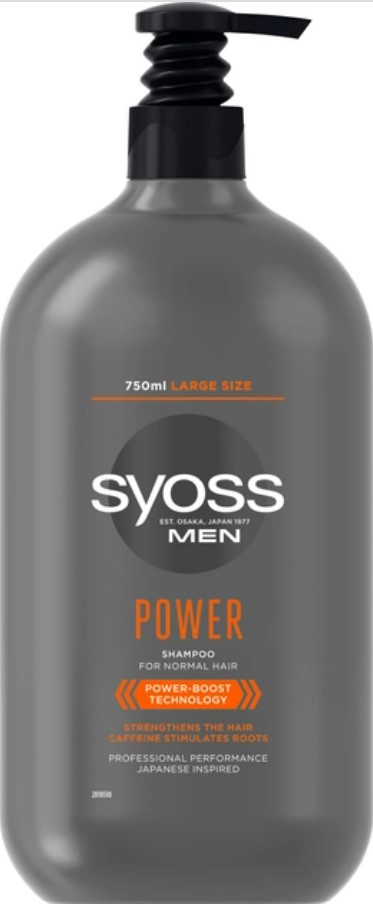 Шампунь мужской SYOSS Power 750 мл купить - цена, характеристики | COMFY