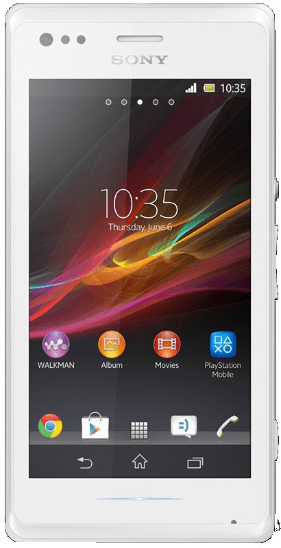 Смартфон Sony Xperia M DS C2005 White купить - цена, характеристики | COMFY